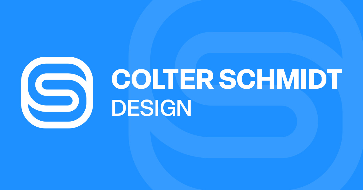Colter Schmidt | Graphic Designer